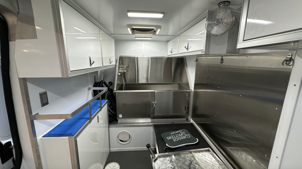 Mobile Pet Grooming Vans - Curbside Upfitters