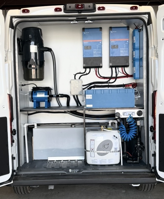 Auto Service Van - Curbside Upfitters
